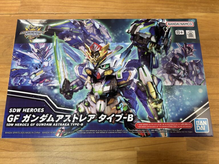 【ガンプラ】SDW HEROES『GFガンダムアストレア タイプ-B』レビュー│ドメイチBLOG